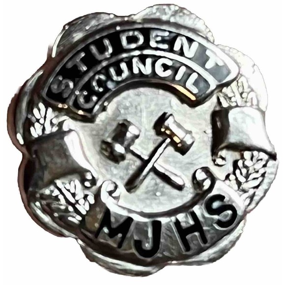 Accessories | Vintage Sterling Silver Mjhs High School Student Council ...
